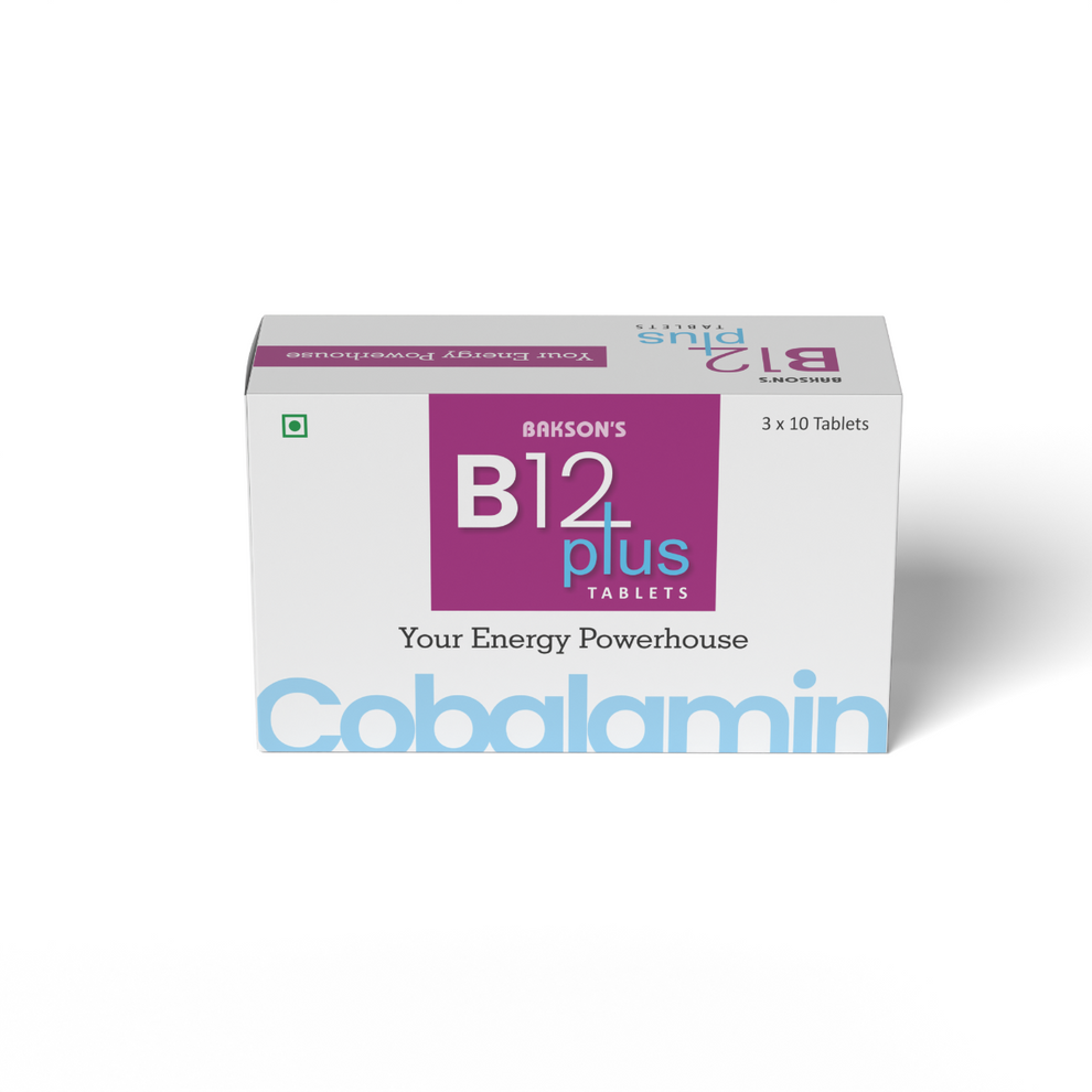 B12 PLUS TABLET - 3 x 10 TABLETS – Buy Bakson