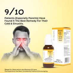 B22 DROPS (SINUS & NASAL POLYPS) – Buy Bakson