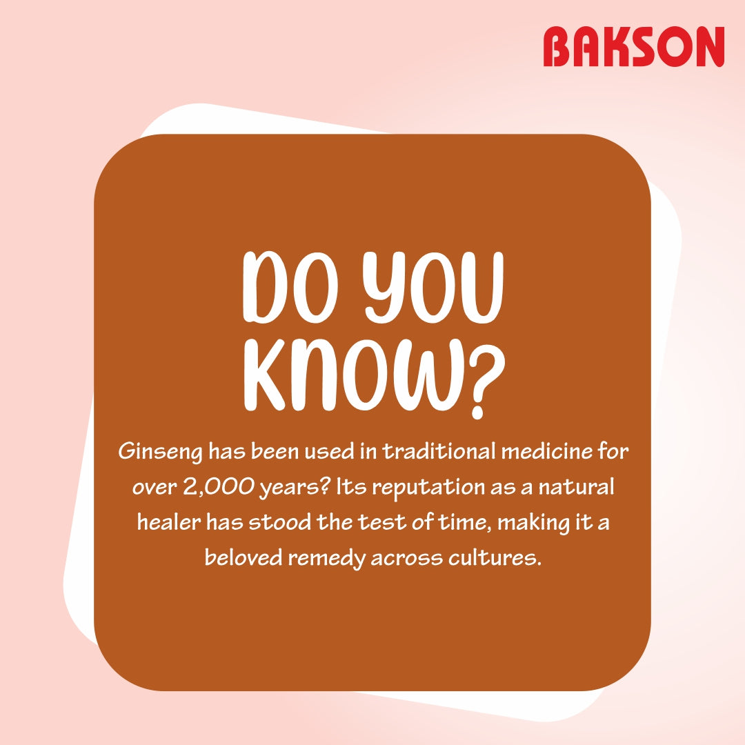 BAKSON GINSENG PLUS CAPSULES – Buy Bakson