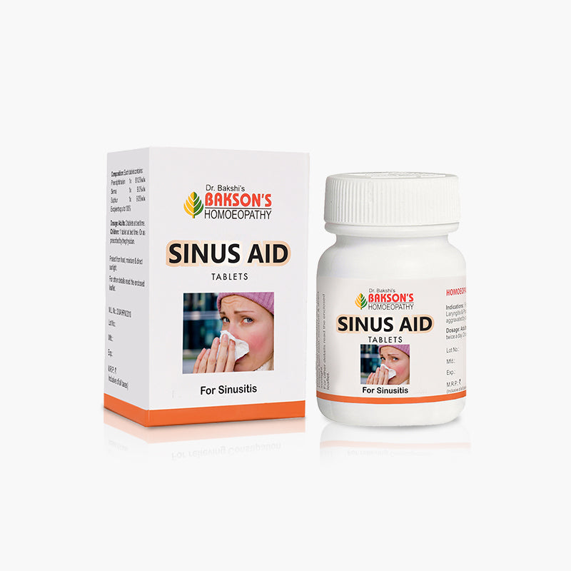 SINUS AID TABLETS -40TABS (M) – Buy Bakson